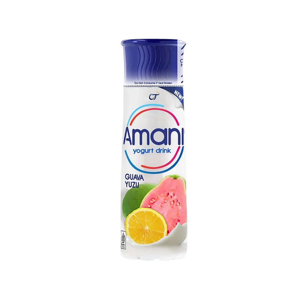 AMANI - Yogurt Drink Guava Yuzu 250ml (12/Carton) – Tasty Snack Indonesia