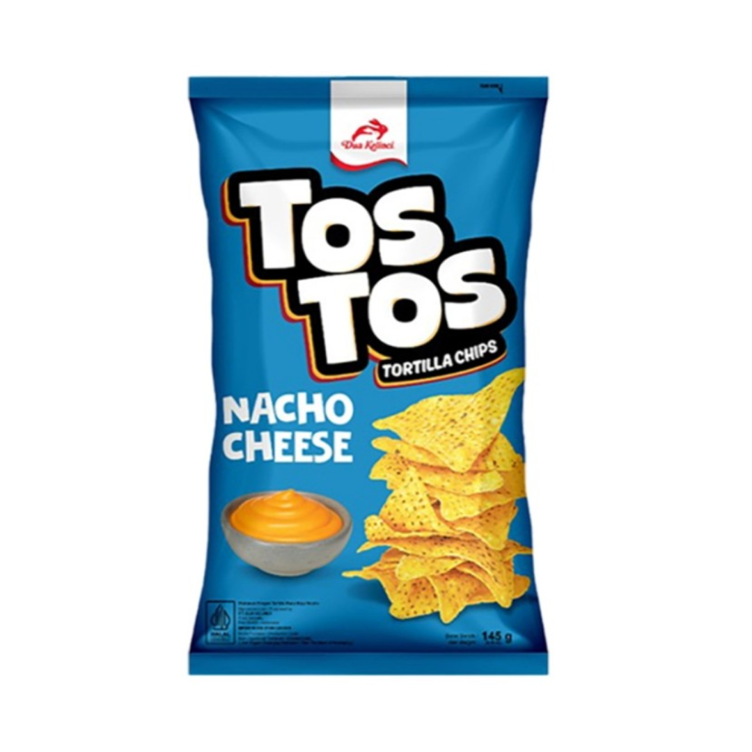 Tos Tos - Tortilla Chips Cheese 145Gr (20/Carton) – Tasty Snack Indonesia