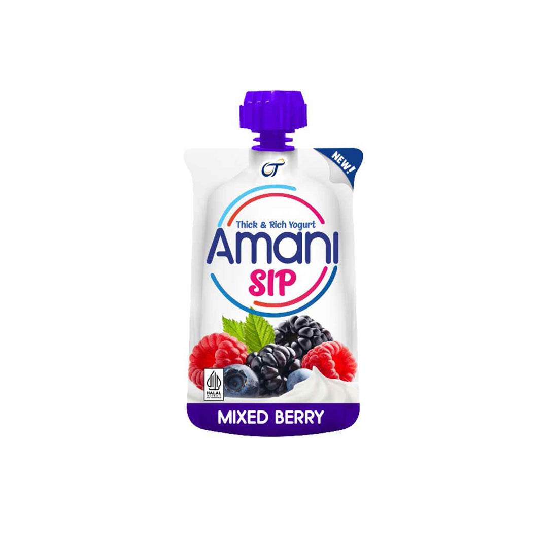 AMANI - SIP Mixed Berry 120mL (24/Carton) – Tasty Snack Indonesia