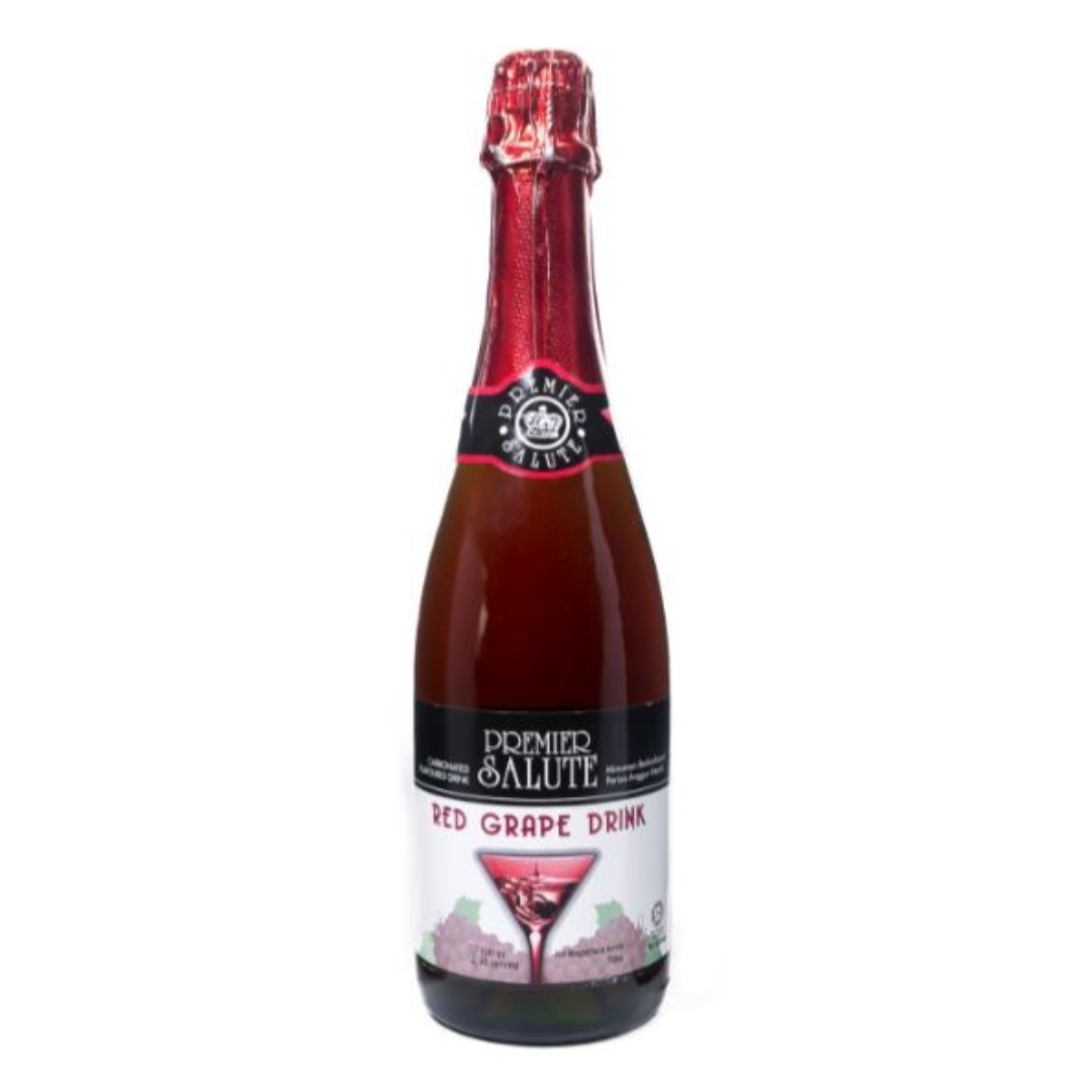 Premier Salute - Sparkling Red Grape Drink 750Ml (12/Carton) – Tasty Snack Indonesia