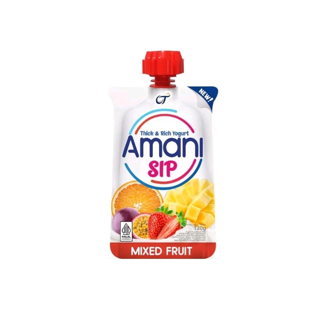 AMANI - SIP Mixed Fruits 120mL (24/Carton) – Tasty Snack Indonesia