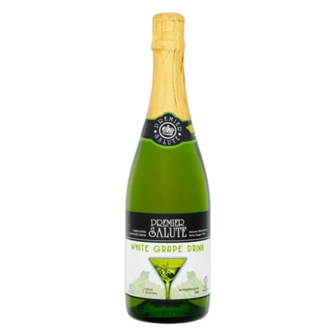 Premier Salute - Sparkling White Grape Drink 750Ml (12/Carton) – Tasty Snack Indonesia