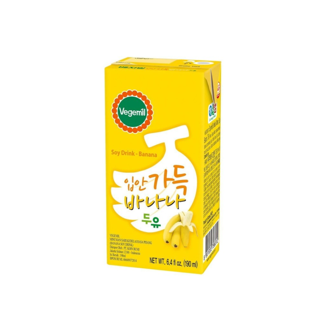 Dr Chungs - Banana Soy Milk 190Ml (64/Carton) – Tasty Snack Indonesia