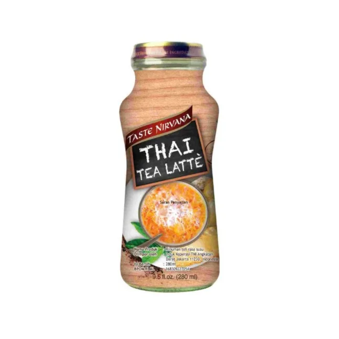 Taste Nirvana - Thai Tea Latte 280Ml (24/Carton) – Tasty Snack Indonesia