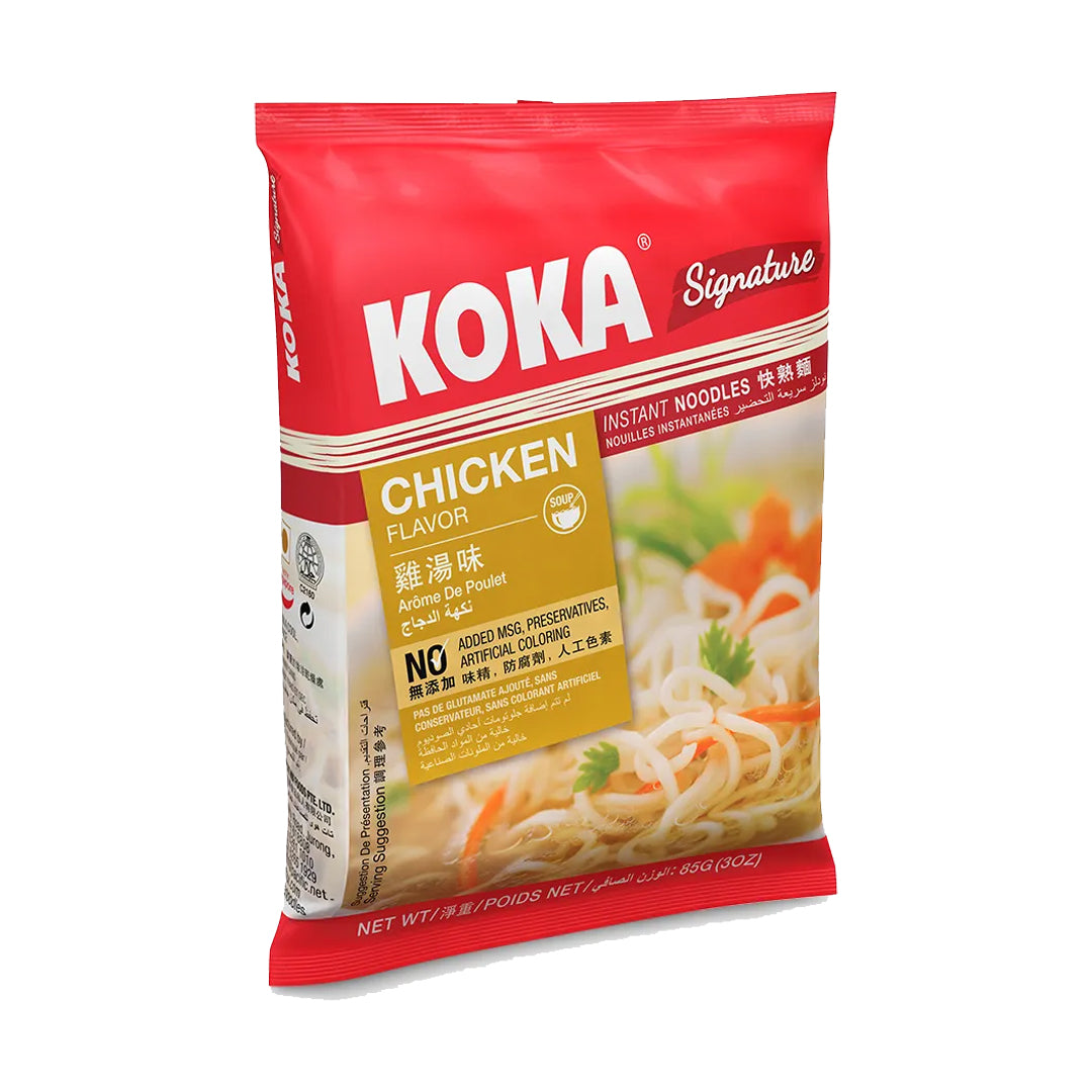 Koka - Signature Pack Noodles Chicken Original 85Gr (30/Carton) – Tasty Snack Indonesia