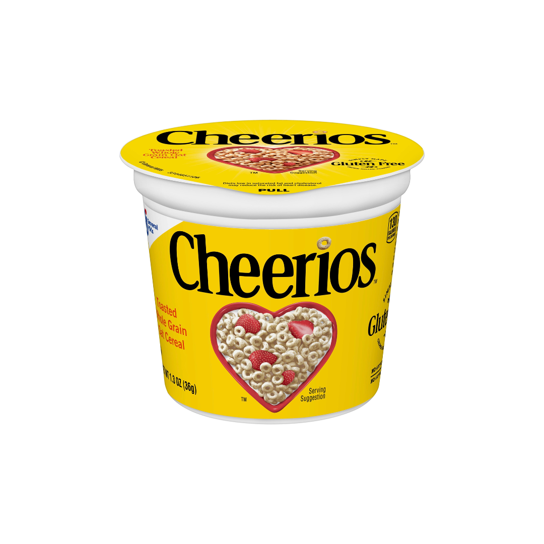 Gmi - Cheerios Cereal Cup 36Gr (12/Carton) – Tasty Snack Indonesia