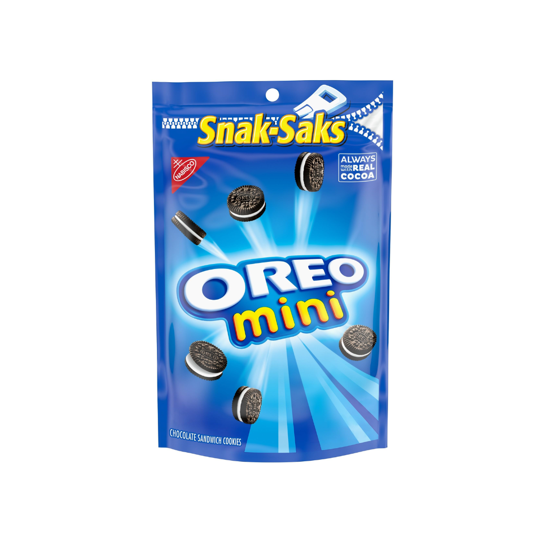 Nabisco - Oreo Mini Snak-Saks 8Oz (12/Carton) – Tasty Snack Indonesia