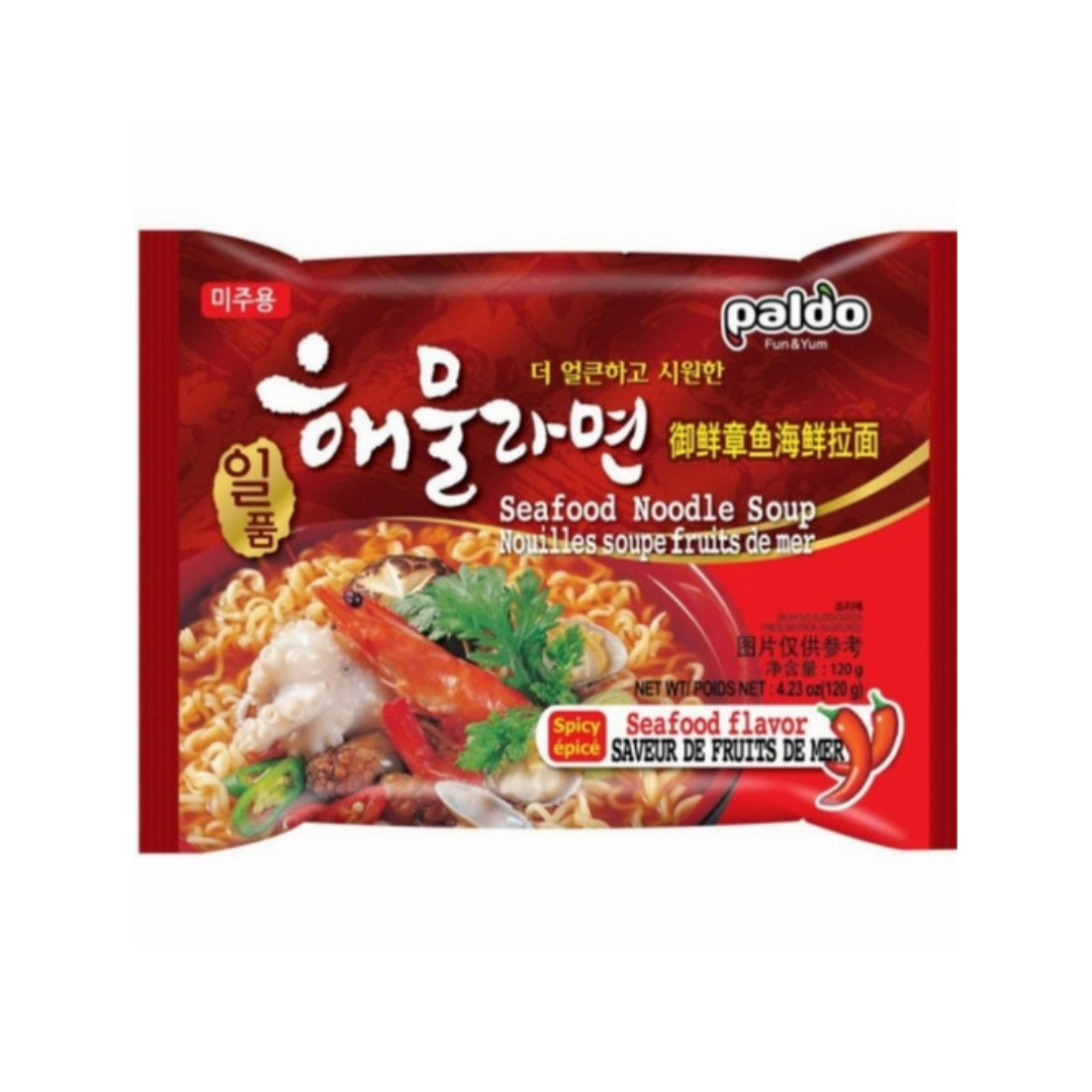 Paldo - Ilpoom Seafood 120Gr (20/Carton) – Tasty Snack Indonesia