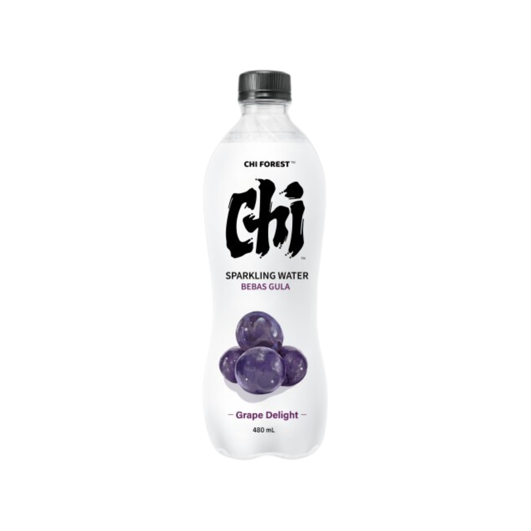 Chi Forest - Sparkling Water Grape Delight 480Ml (15/Carton) – Tasty ...