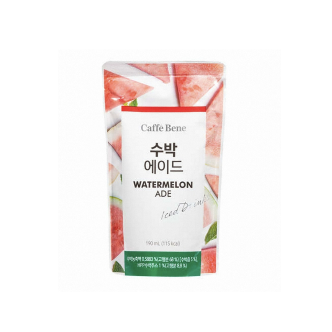 Caffebene - Watermelon Ade 190Ml (30/Carton) – Tasty Snack Indonesia