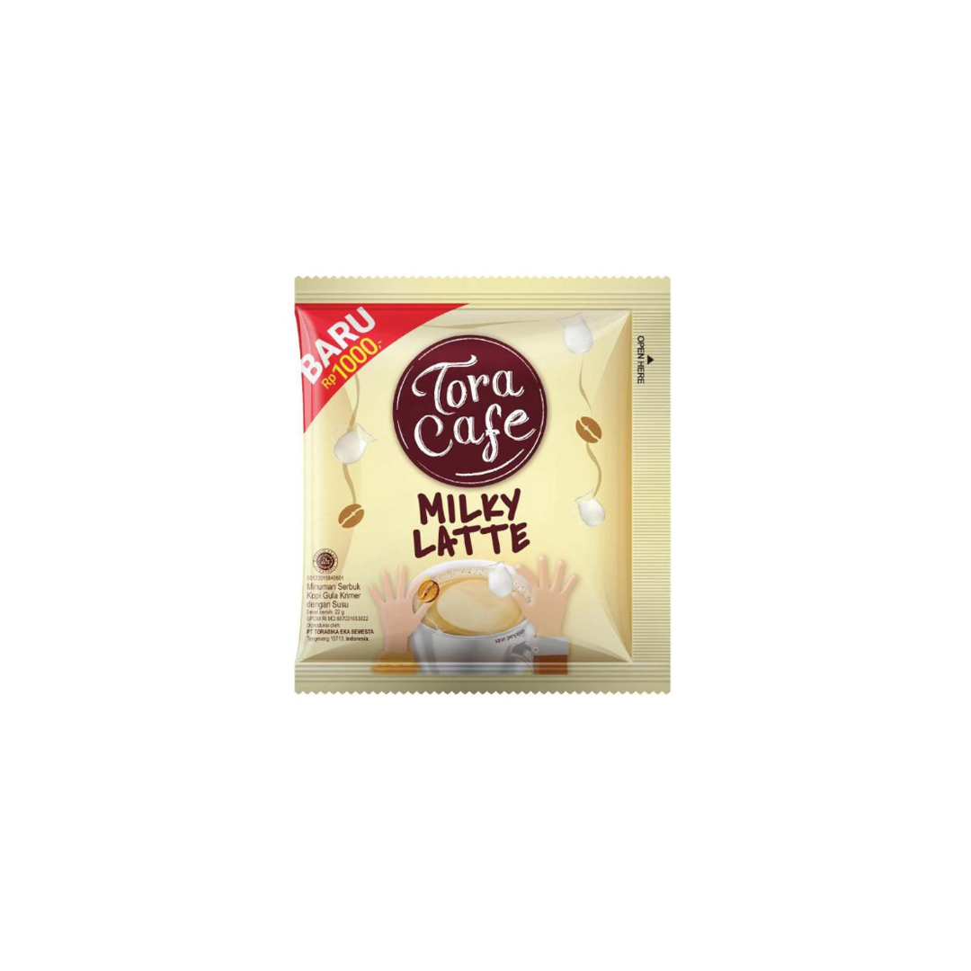 Tora Cafe - Milky Latte 22Gr (120/Carton) – Tasty Snack Indonesia