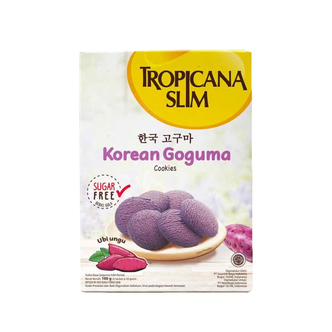 Tropicana Slim - Korean Goguma Cookies Box (12/Carton) – Tasty Snack ...