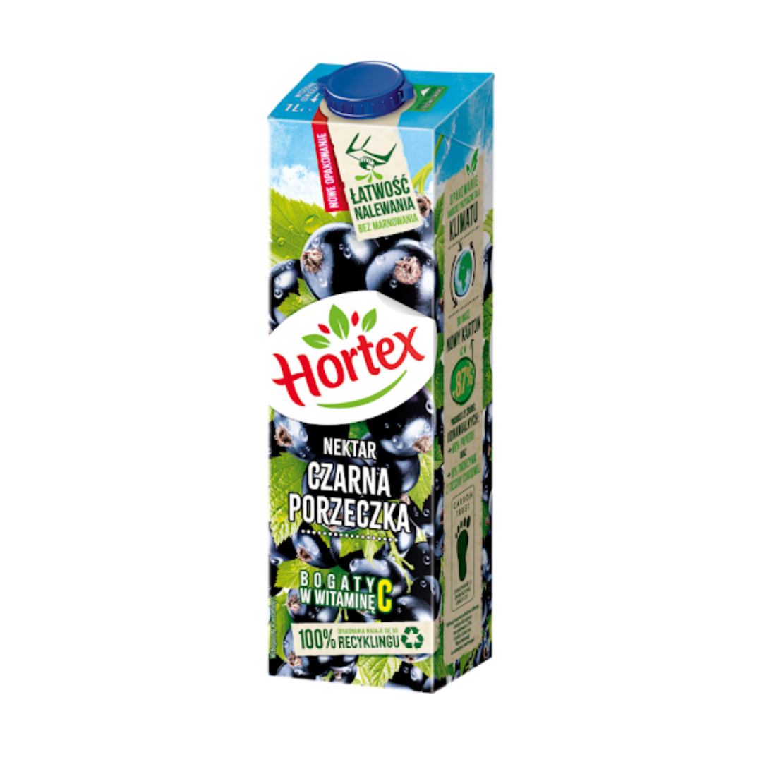 Hortex - Blackcurrant Nectar Juice 1000Ml (12/Carton) – Tasty Snack ...