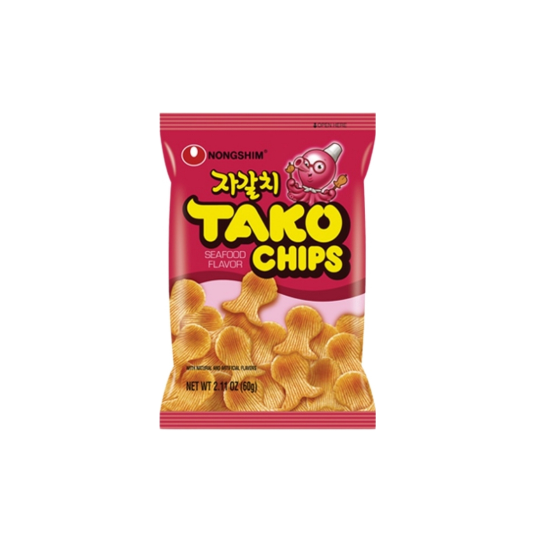 Nongshim - Tako Chips 60Gr (20/Carton) – Tasty Snack Indonesia
