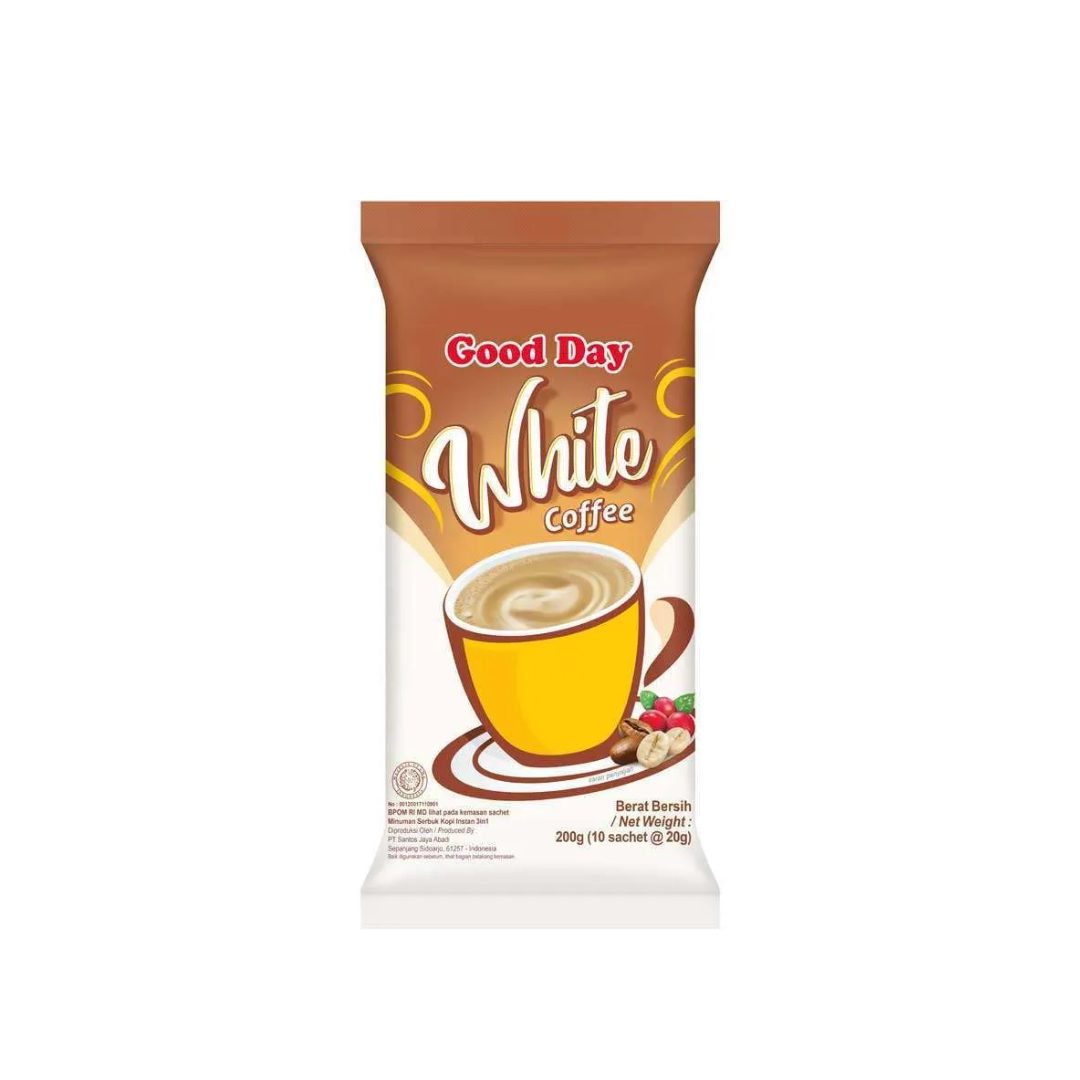 Good Day - White Coffee 20Gr (120/Carton) – Tasty Snack Indonesia