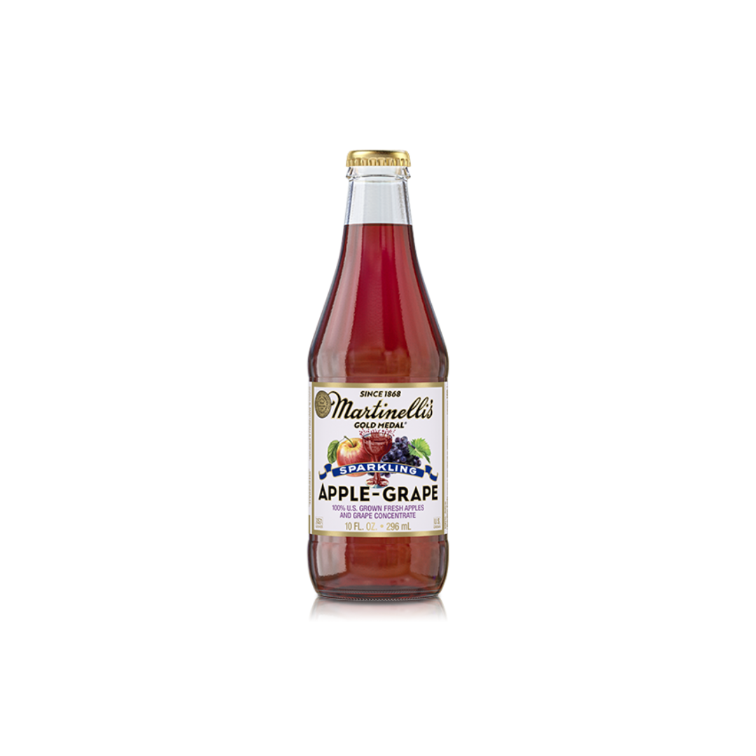 Martinelli's Sparkling Apple Grape Juice 8.4 fl Oz (12/Carton) – Tasty ...