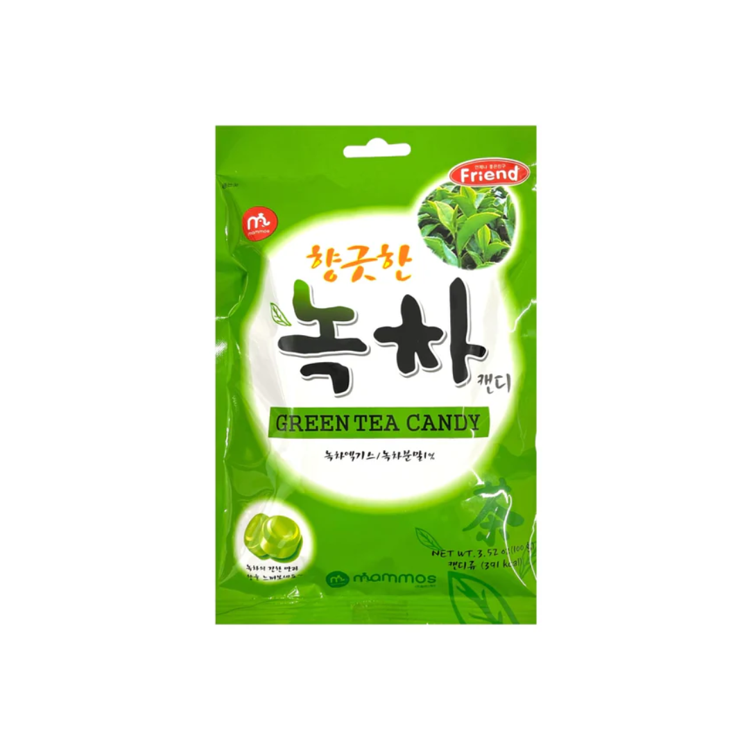 Mammos - Green Tea Candy 100Gr (20/Carton) – Tasty Snack Indonesia