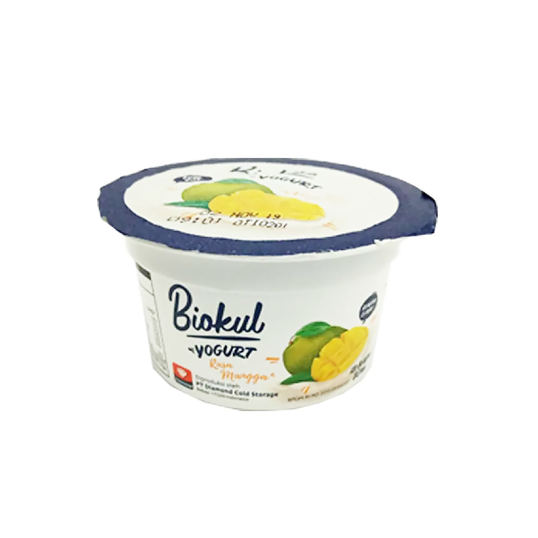 Biokul - Stirred Yogurt Mango 80Ml (12/Carton) – Tasty Snack Indonesia