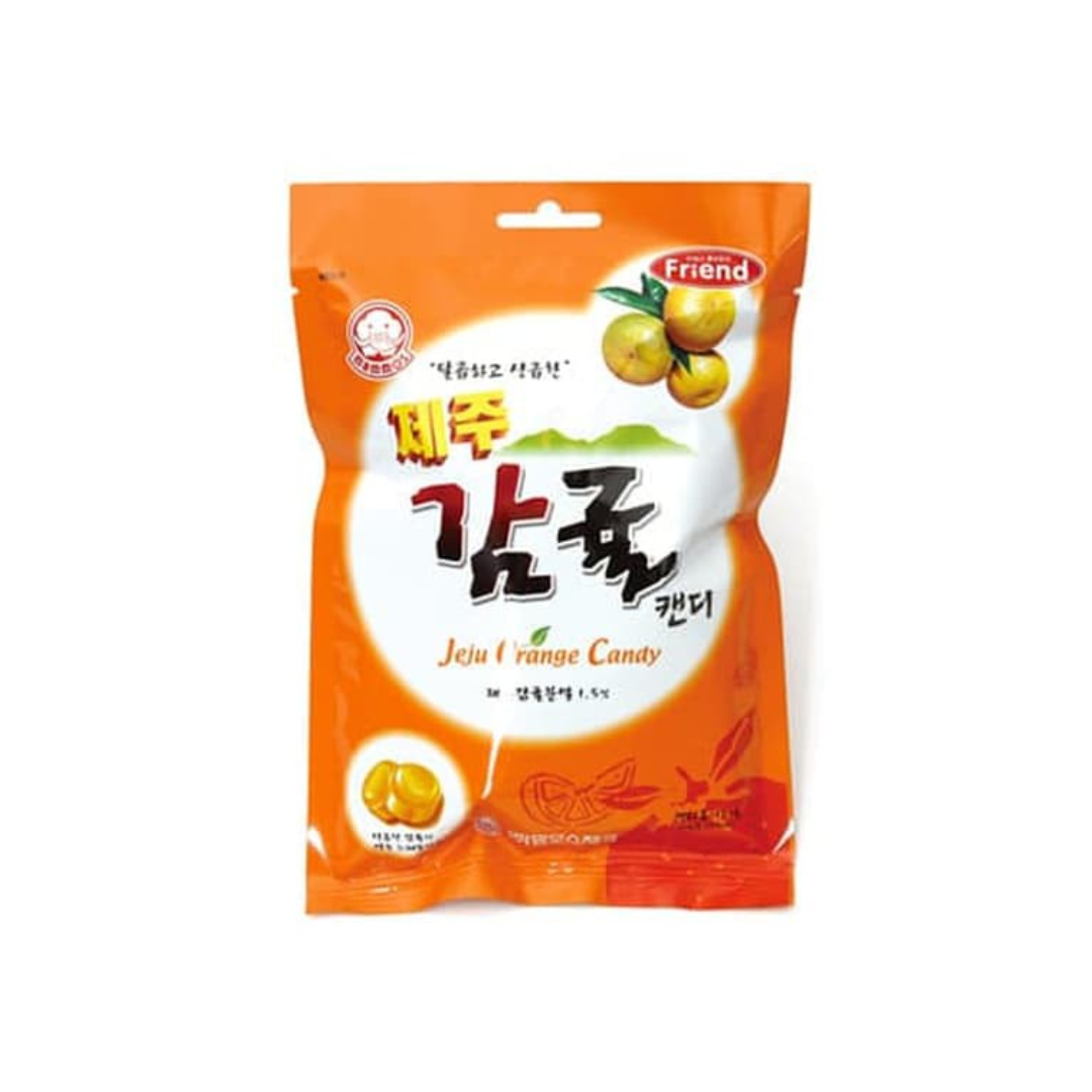 Mammos - Jeju Orange Candy 100Gr (20/Carton) – Tasty Snack Indonesia