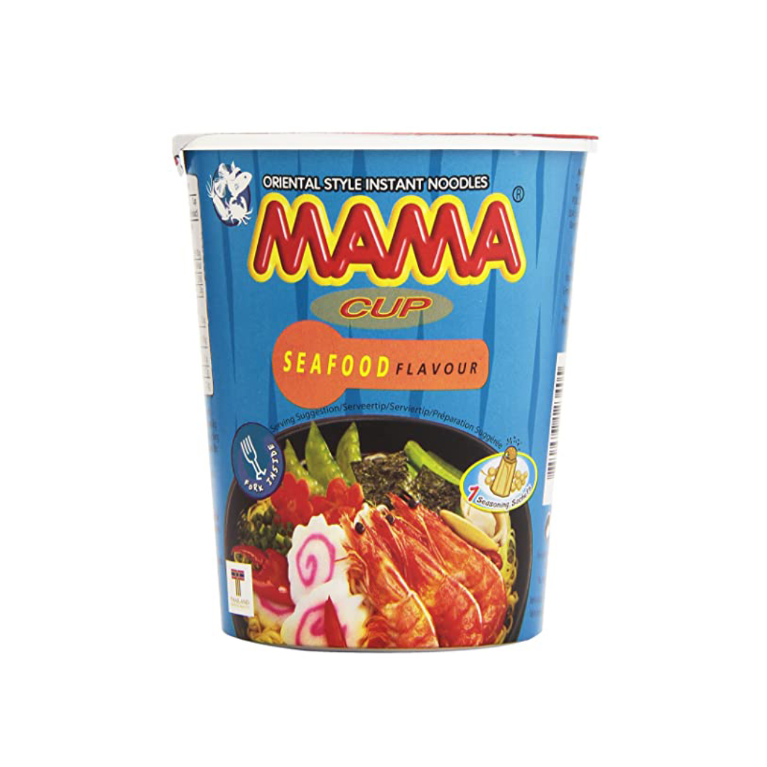 MAMA - Cup Seafood Flavour 70Gr (12/Carton) – Tasty Snack Indonesia