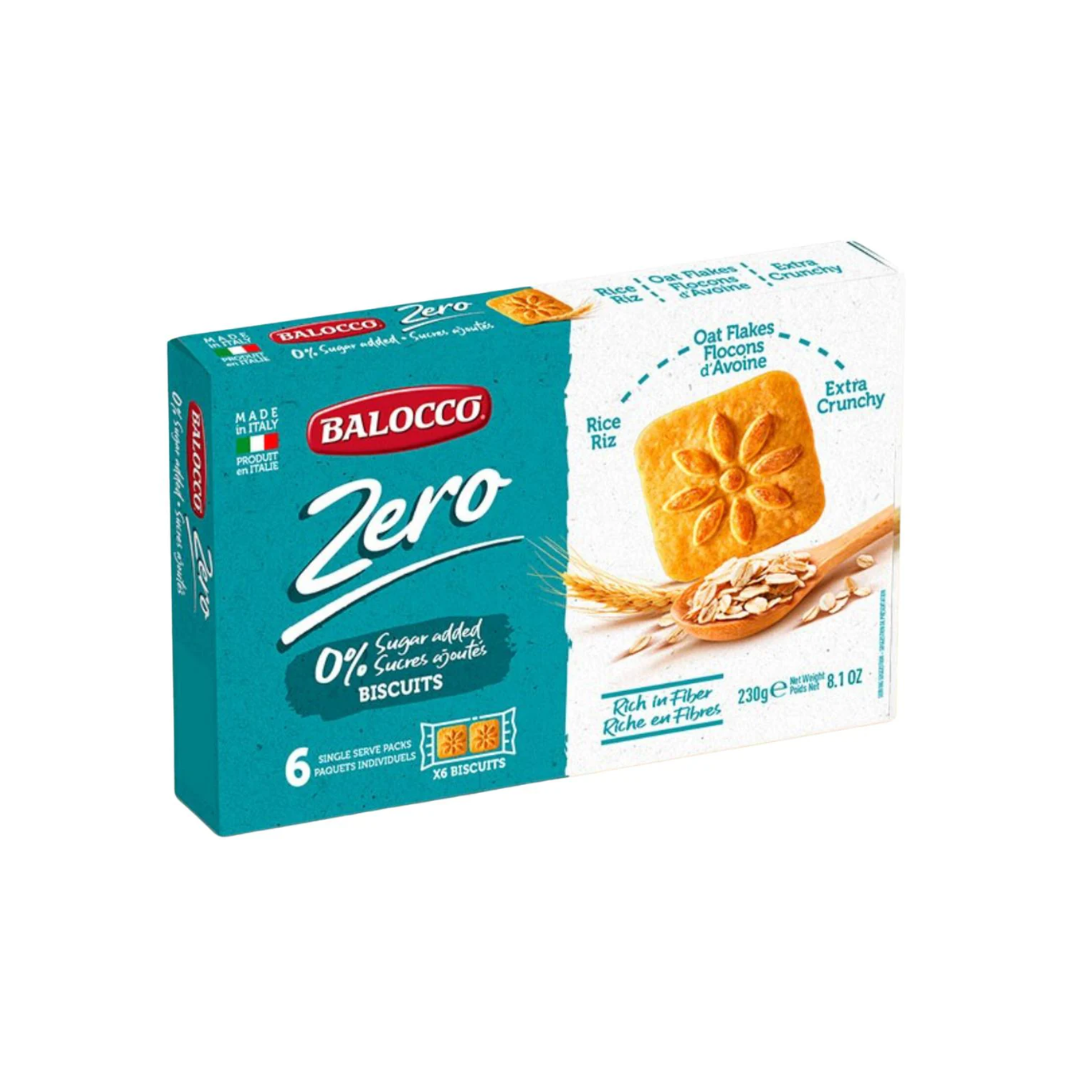 Balocco - Zero Oat Flakes & Rice Biscuits 230Gr (12/Carton) – Tasty ...