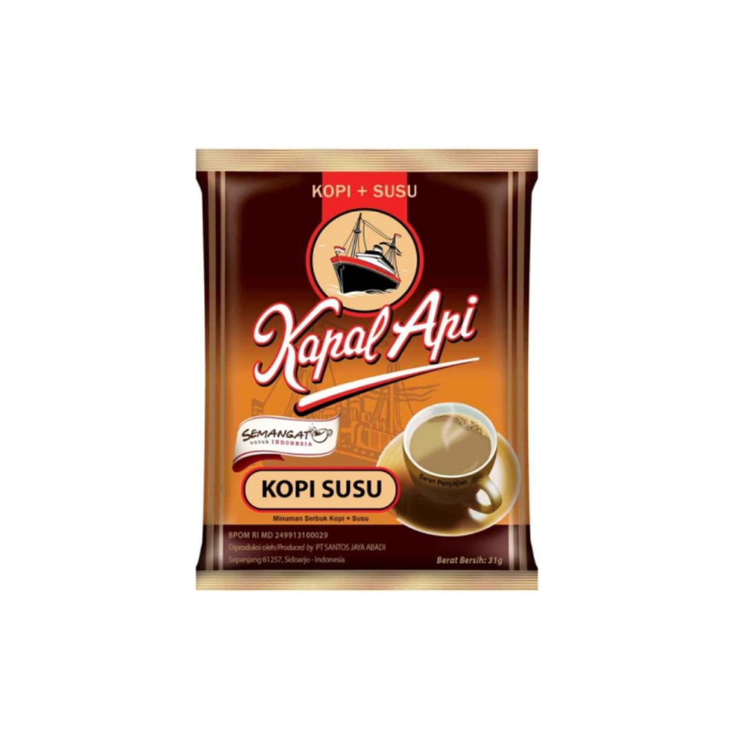 Kapal Api - Susu 31Gr (120/Carton) – Tasty Snack Indonesia