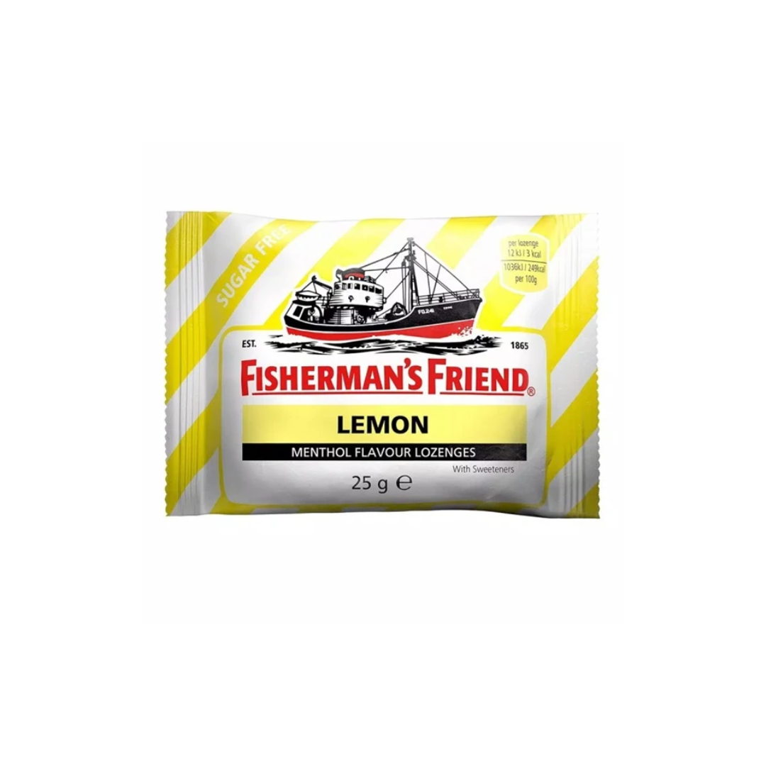 Fisherman's Friend - Lemon 25Gr (24/Box) – Tasty Snack Indonesia