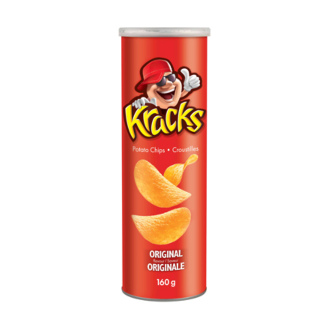 Kracks - Potato Crisps Original 160Gr (14/Carton) – Tasty Snack Indonesia