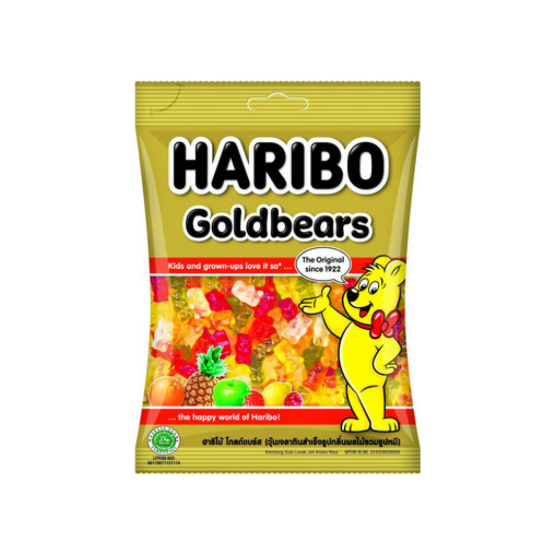 Haribo - Goldbears 80Gr (24/Carton) – Tasty Snack Indonesia