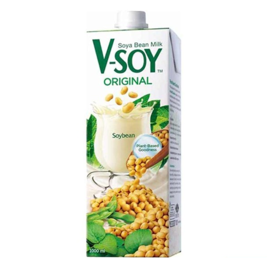 V-Soy - Original UHT 1000Ml (12/Carton) – Tasty Snack Indonesia