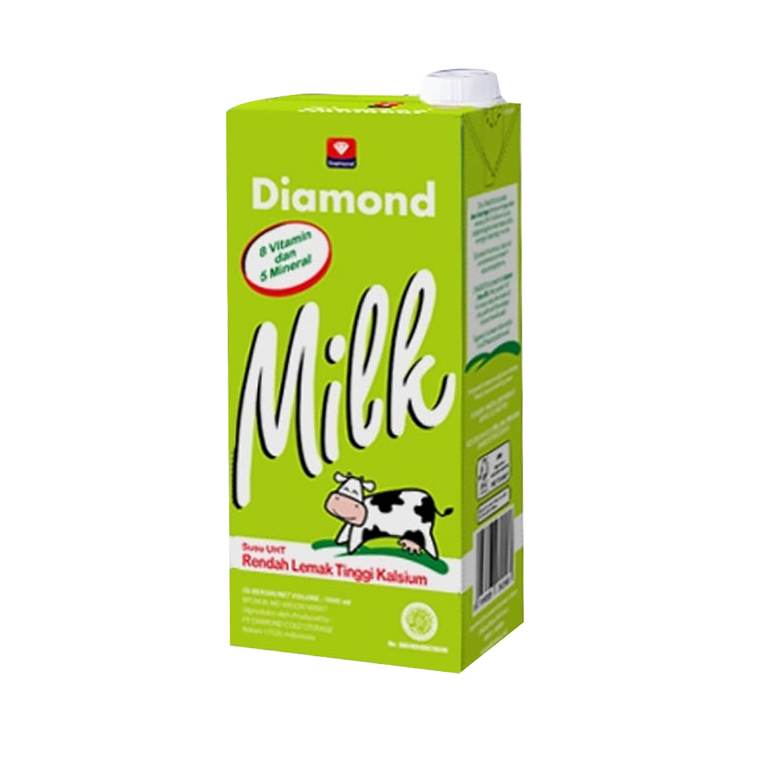Diamond - Milk Uht Lo-Fat Hi-Calcium 1000Ml (12/Carton) – Tasty Snack ...