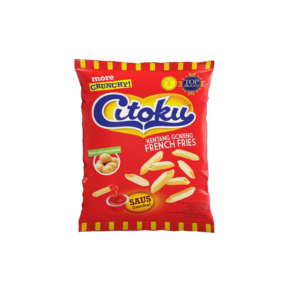 CITOKU - Potato Original 60Gr (24/Carton) – Tasty Snack Indonesia