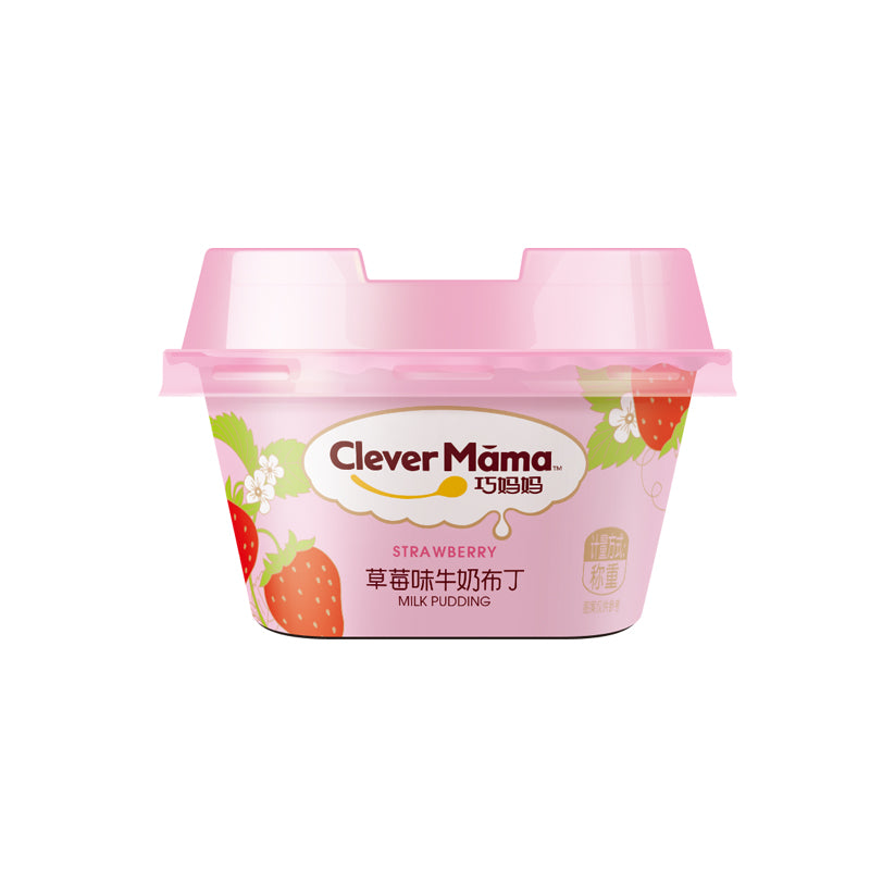 Clever Mama - Strawberry Milk Pudding 70Gr (108/Carton) – Tasty Snack ...