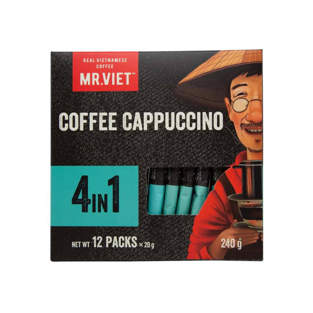 Mr. Viet - Cappucino Instant Coffee 4 in 1 (12 sticks x 20g) (36/Carto ...