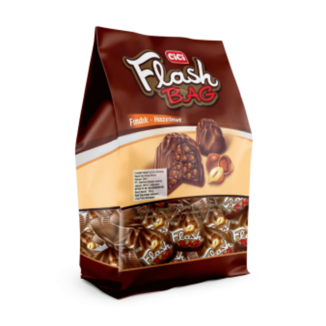 Cici - Flash Bag Hazelnut 300Gr (12/Carton) – Tasty Snack Indonesia
