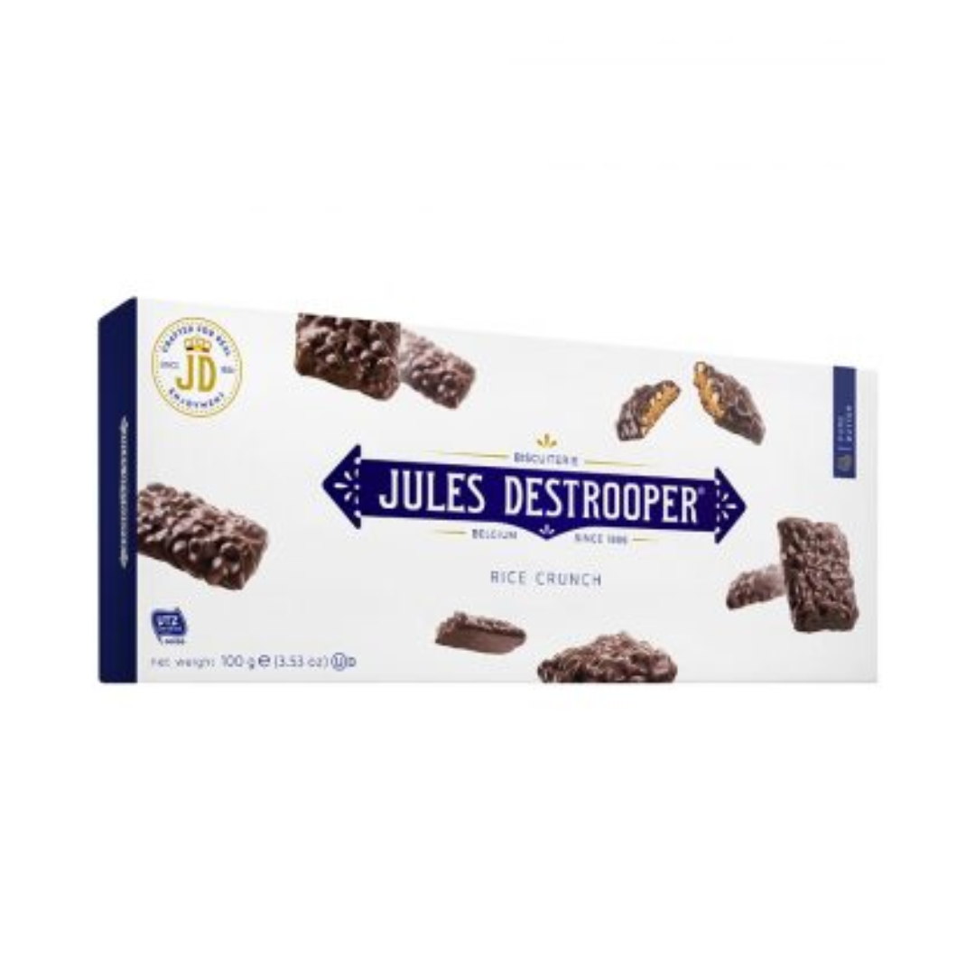 Jules Destrooper - Rice Crunch 100Gr (12/Carton) – Tasty Snack Indonesia