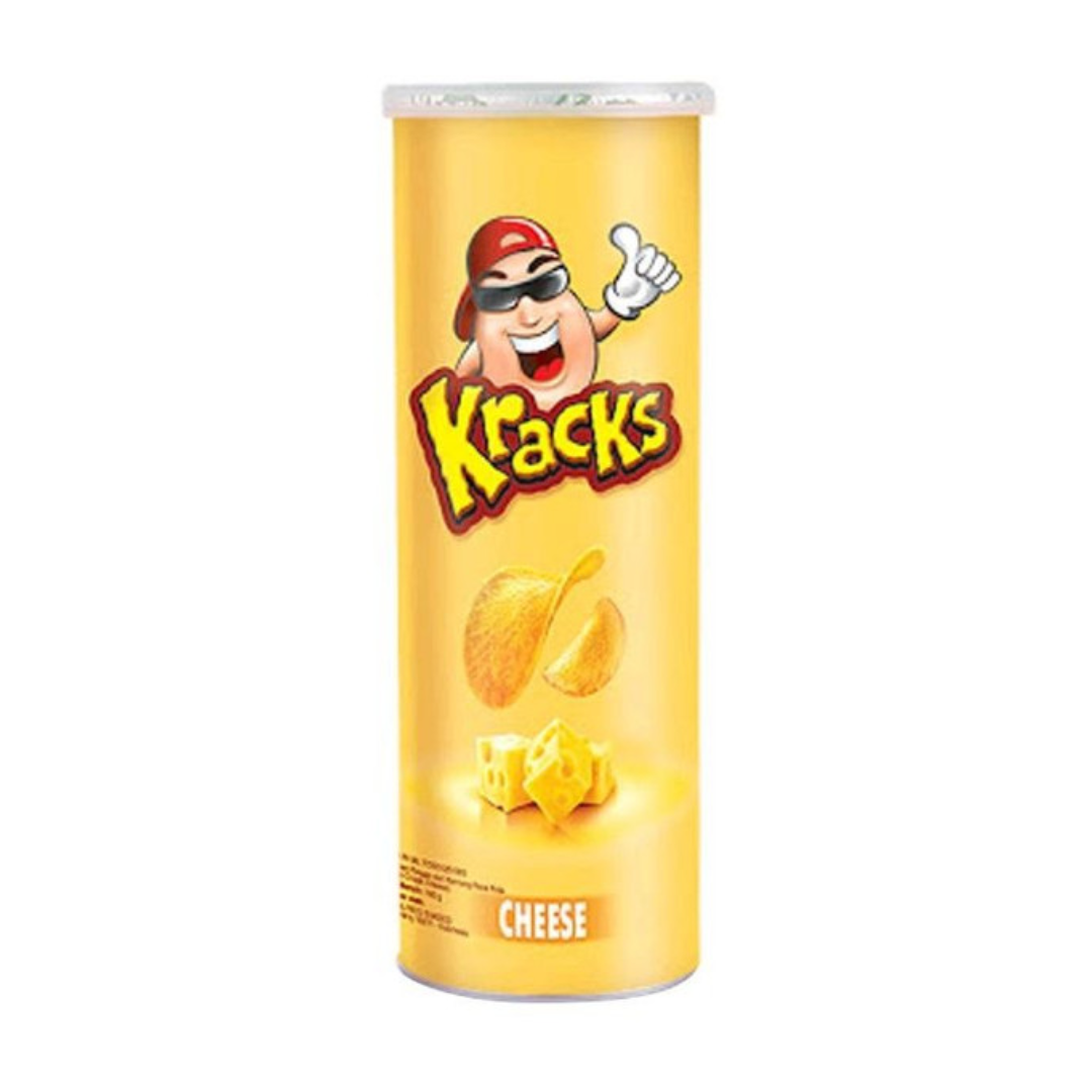 Kracks - Potato Crisps Cheese 160Gr (14/Carton) – Tasty Snack Indonesia