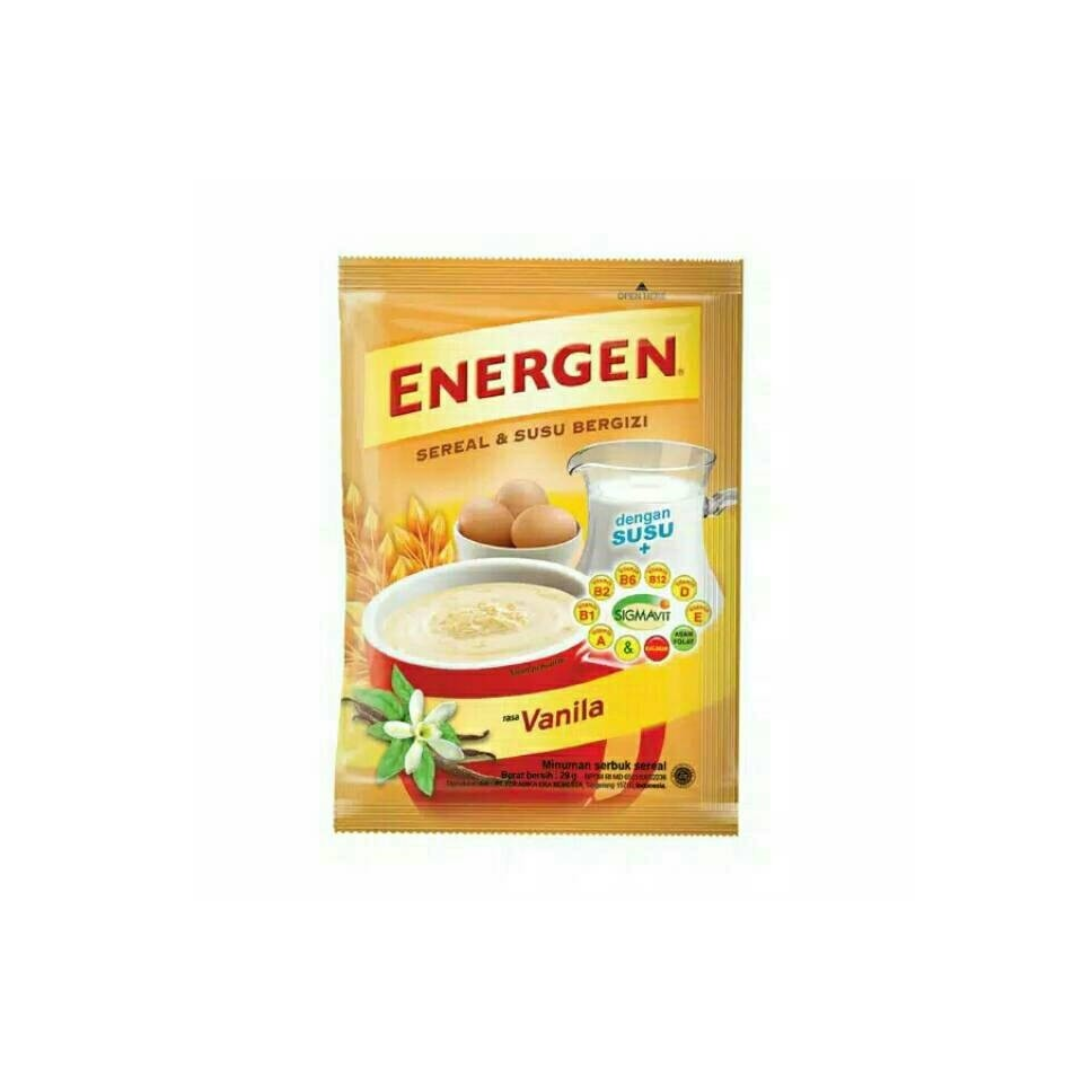 Energen - Vanilla 35Gr (160/Carton) – Tasty Snack Indonesia