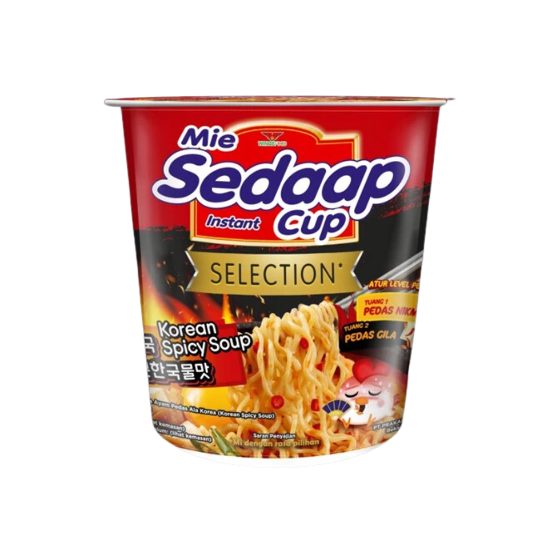Mie Sedaap Cup - Korean Spicy Chicken Soup 75Gr (12/Carton) – Tasty ...