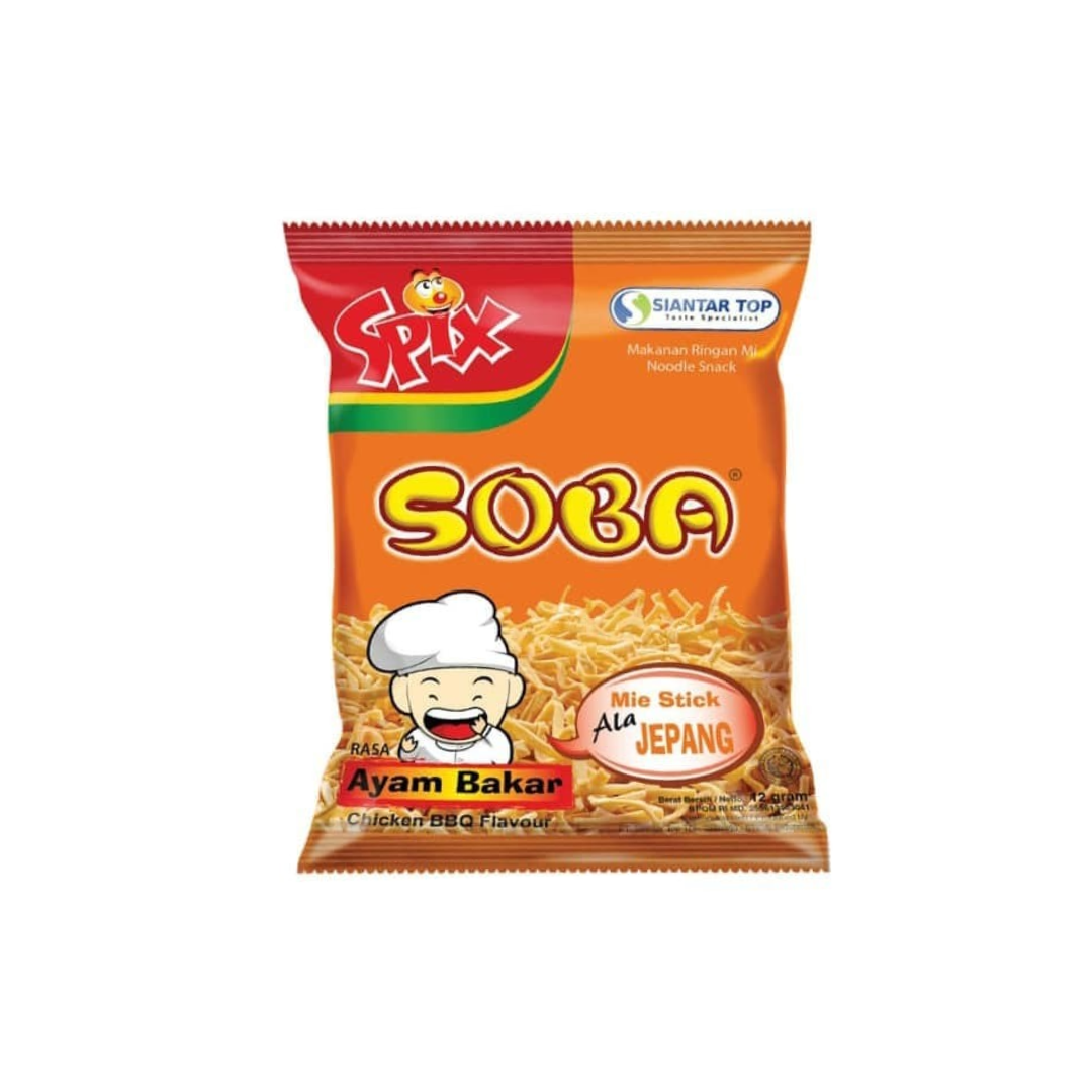 Spix - Soba Premium BBQ 45Gr (48/Carton) – Tasty Snack Indonesia