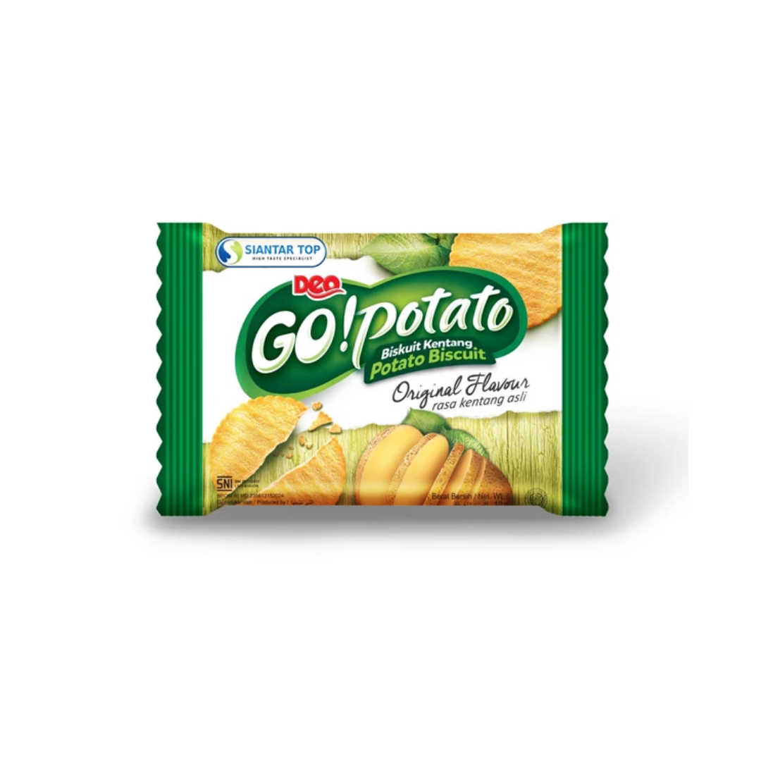 Brio - Go! Potato 60Gr (48/Carton) – Tasty Snack Indonesia