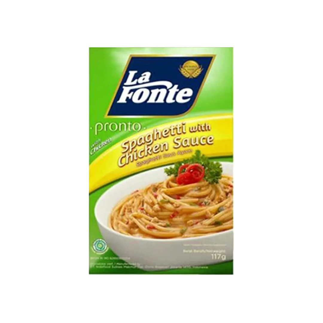 La Fonte- Spaghetti Instant Chicken Sauce Box 117Gr (18/Carton) – Tasty ...