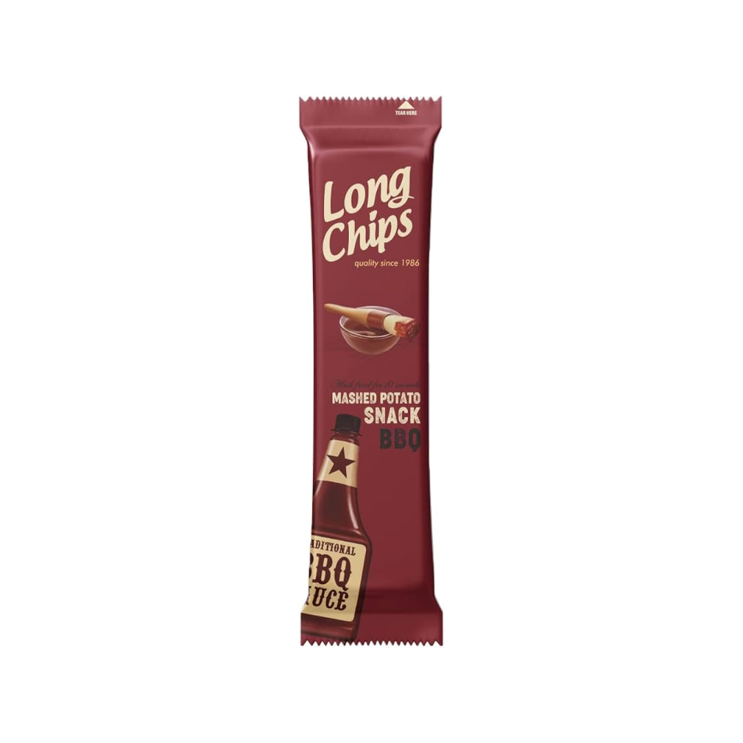 Long Chips - Mashed Potato Snack Bbq 75Gr (20/carton) – Tasty Snack ...