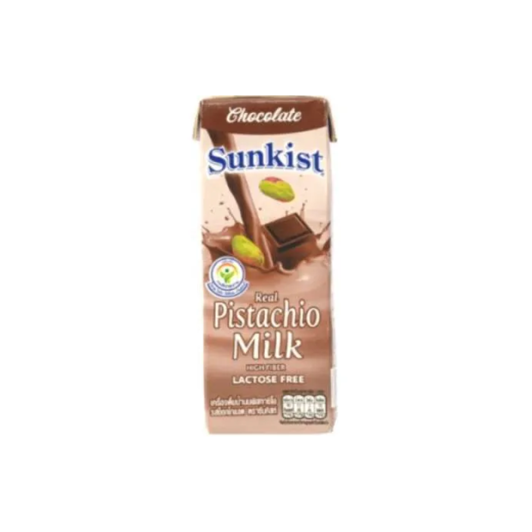 Sunkist Pistachio Milk Chocolate 180Ml (24/Carton) – Tasty Snack Indonesia