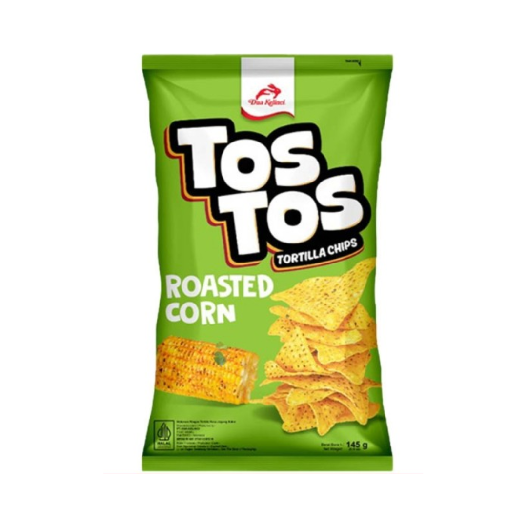 Tos Tos - Tortilla Chips Roasted Corn 145Gr (20/Carton) – Tasty Snack ...