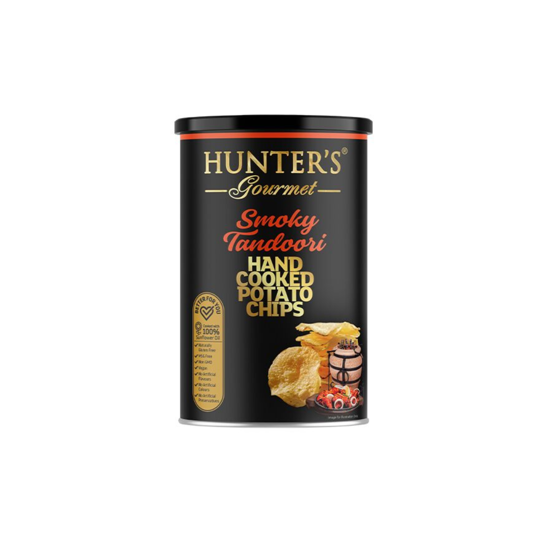 Hunter's - Smooky Tandoori Bbq Can 150Gr (12/carton) – Tasty Snack ...