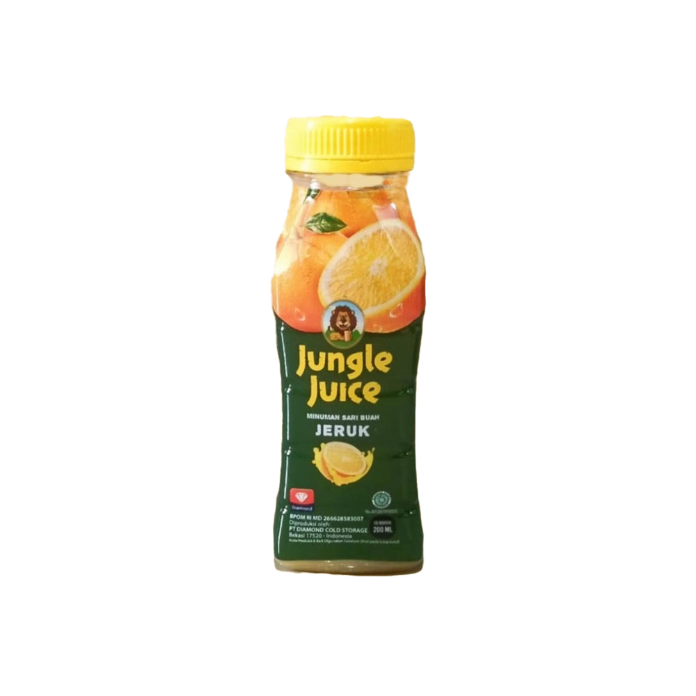 Diamond - Jungle Juice Orange 200Ml (12/Carton) – Tasty Snack Indonesia
