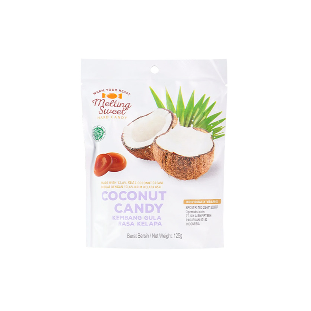 Melting Sweet - Coconut Hard Candy 125Gr (40/Carton) – Tasty Snack ...