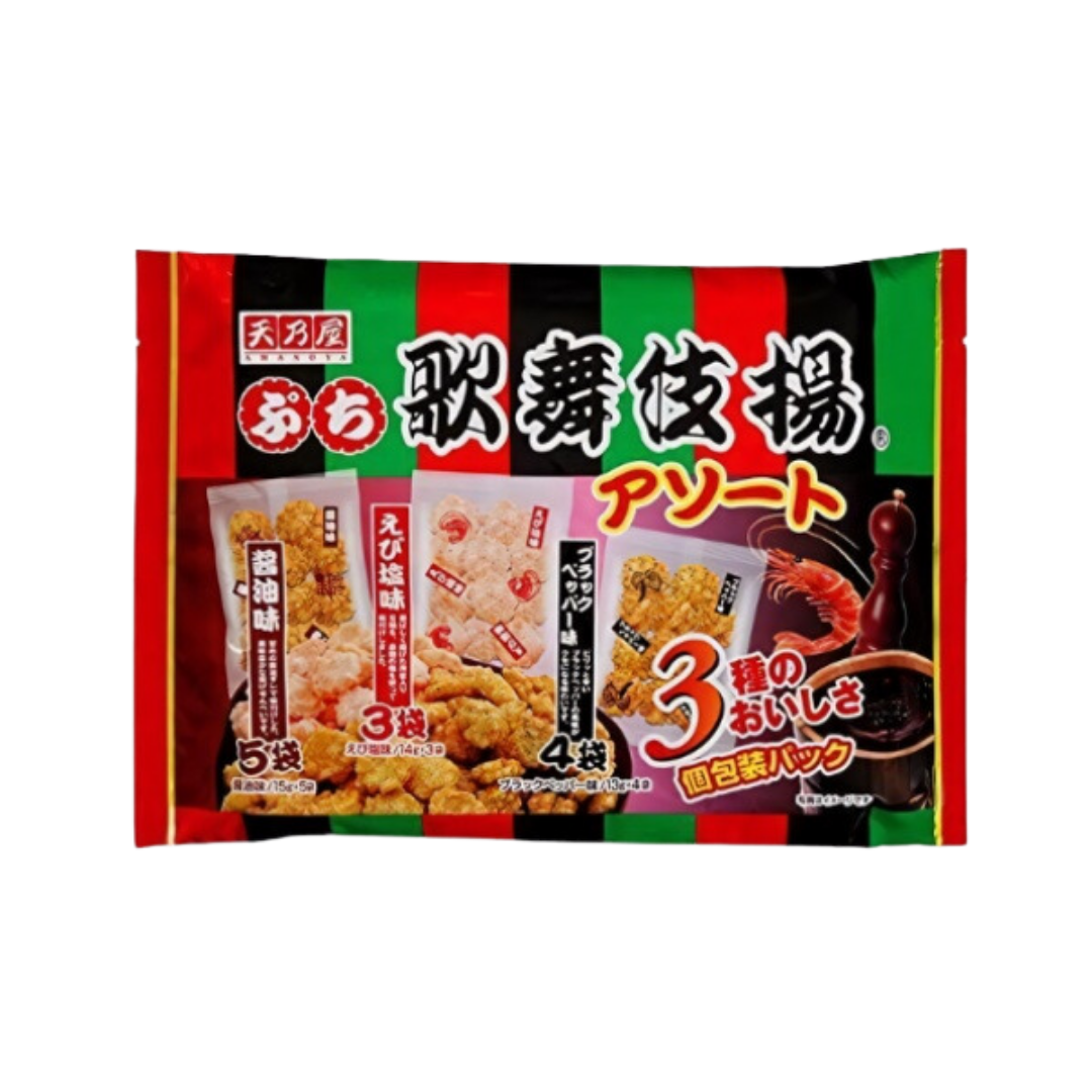 Amanoya - Puchi Kabuki Age 60Gr (12/Carton) – Tasty Snack Indonesia