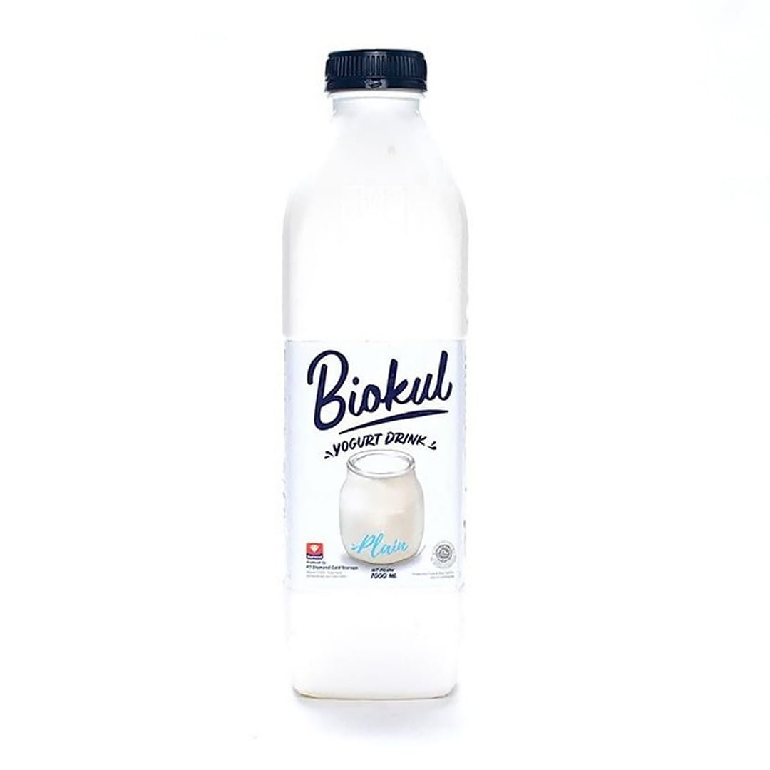 Biokul - Drink Yogurt Plain 1000Ml (6/Carton) – Tasty Snack Indonesia